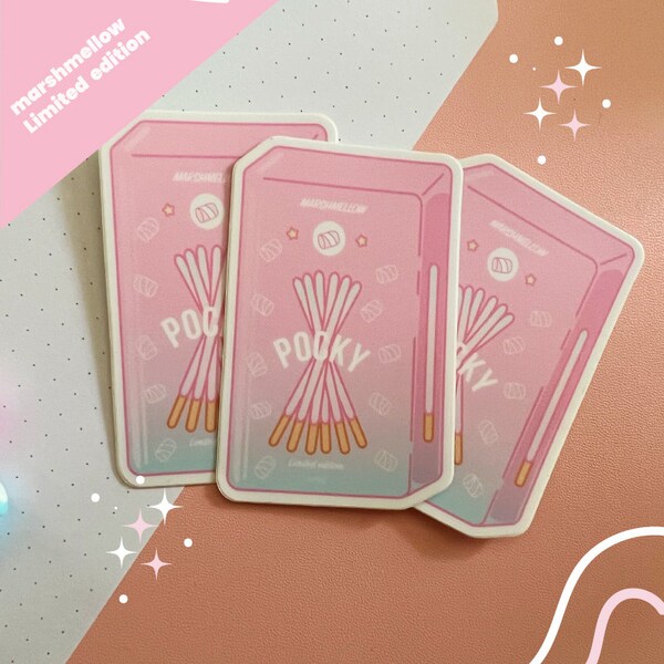 Marshmellow Stickers - Etsy