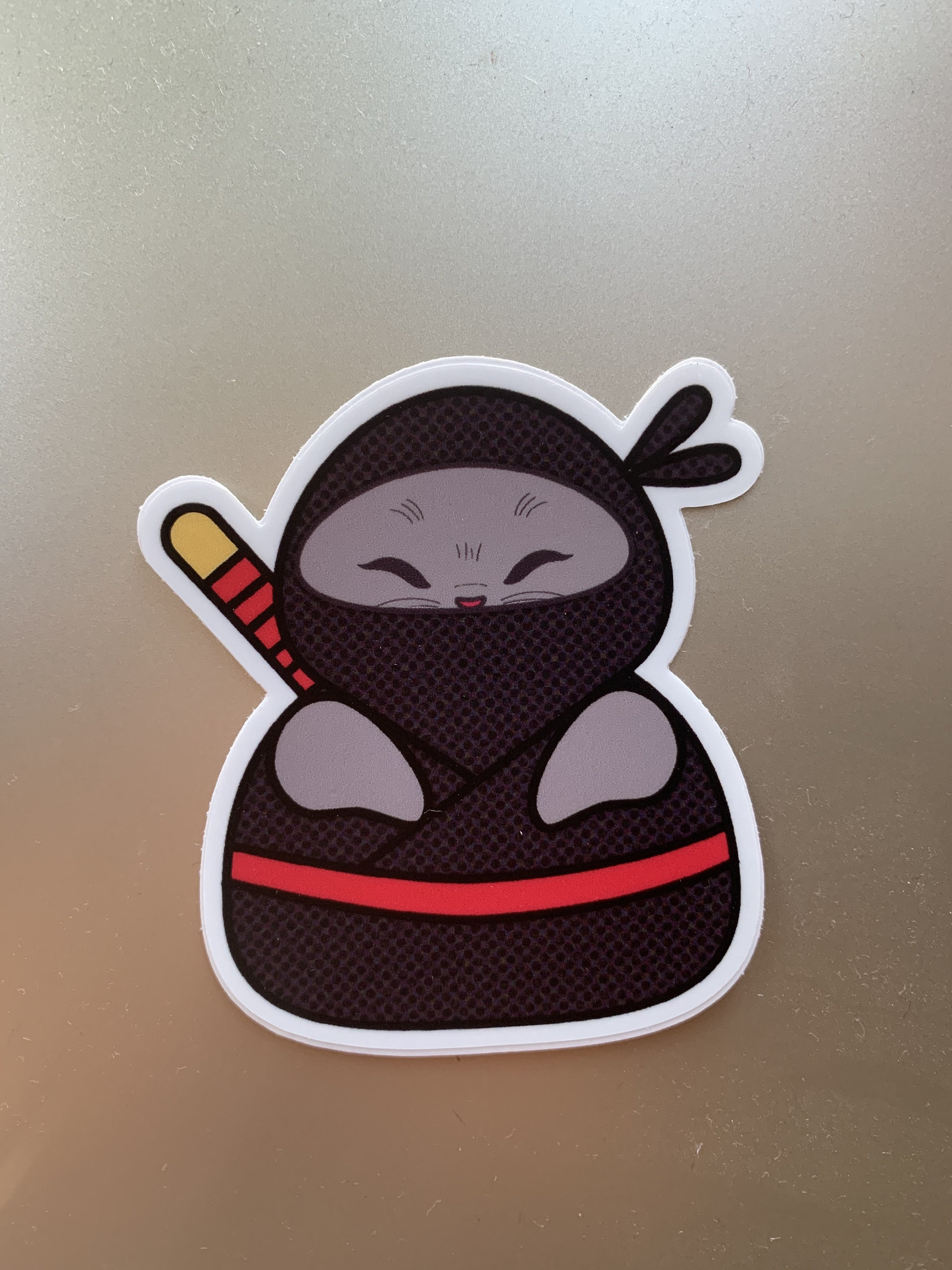 Cat Ninja Sticker - Etsy