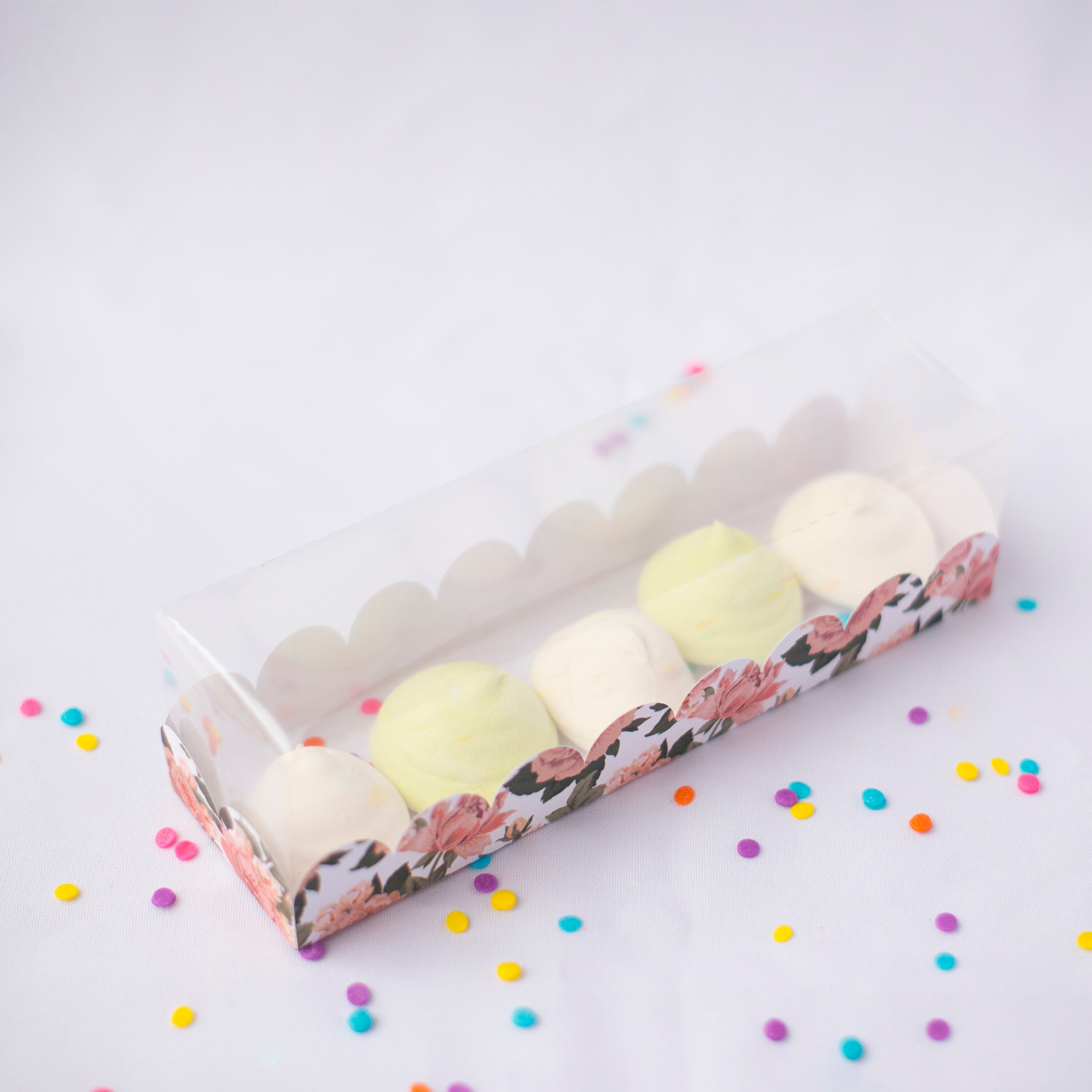 Cute Box for Macarons Template 5 Files - Etsy