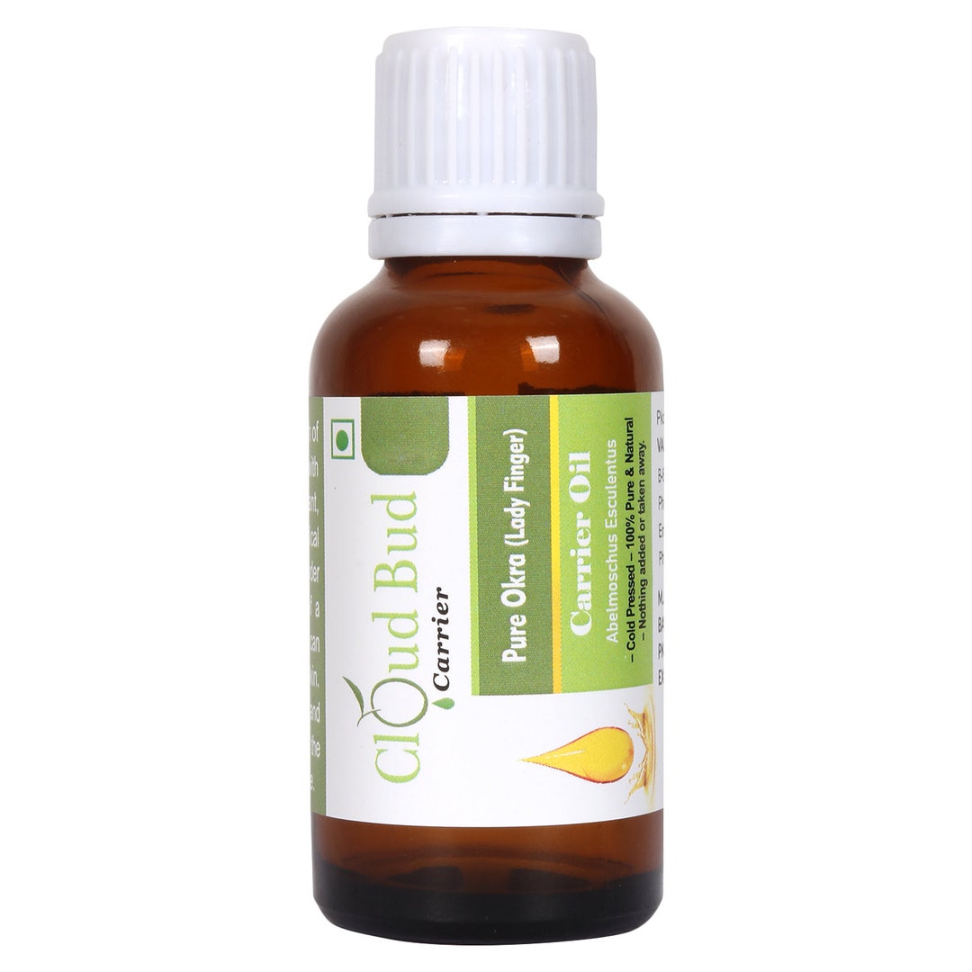 Okra Oil Pure Okra Lady Finger Carrier Oil Abelmoschus Esculentus Lady ...