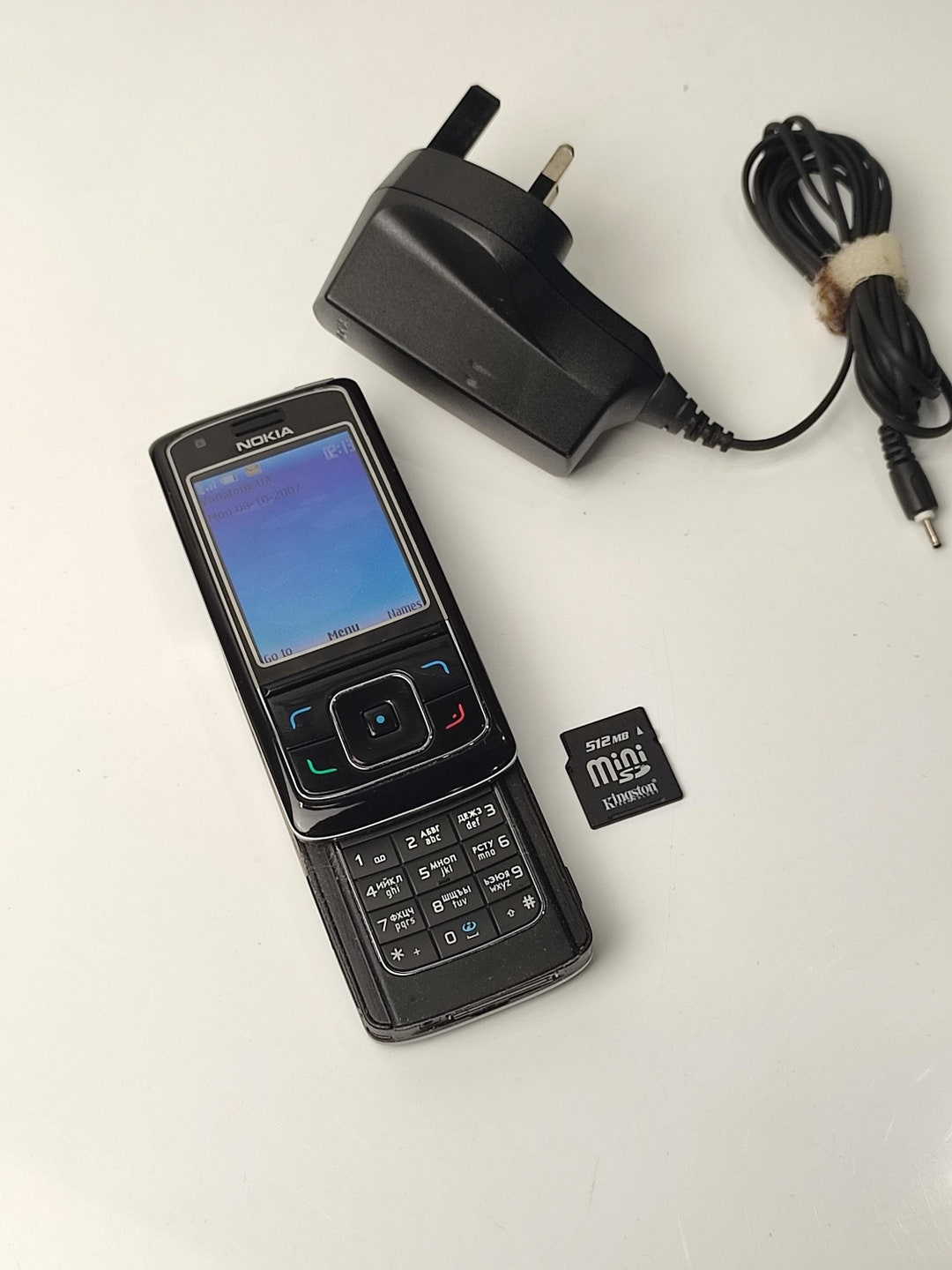 Vintage Nokia 6288 Mobile Phone - Retro Mini Phone Mobile, Y2K Cell ...