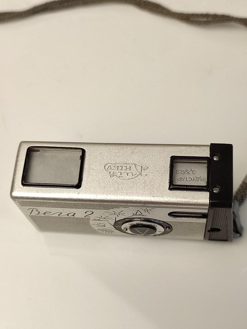 Vintage Spy Camera Kiev Vega 2 Miniature Camera Soviet Subminiature Spy ...