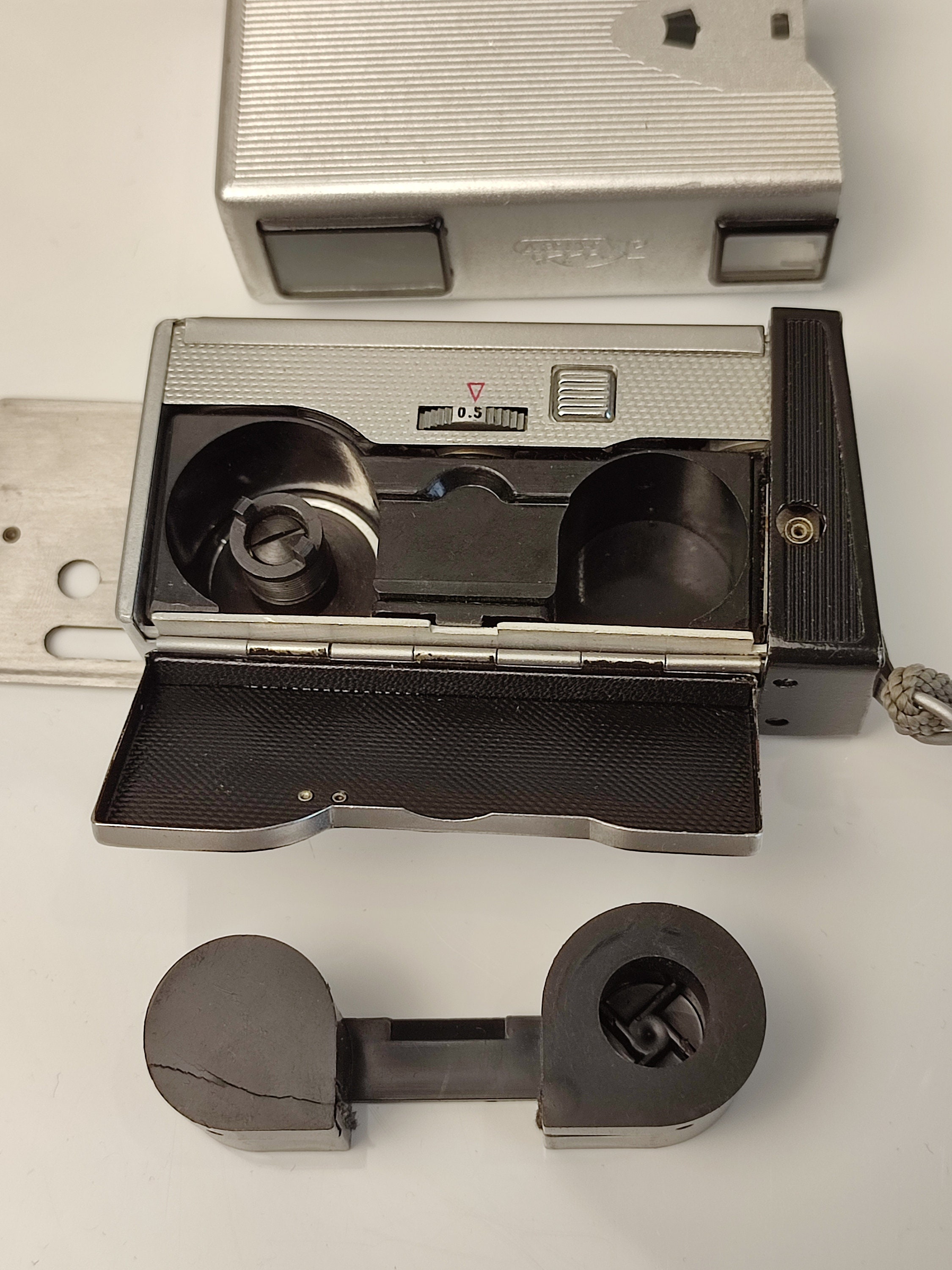 Vintage Spy Camera Kiev Vega 2 Miniature Camera Soviet Subminiature Spy ...