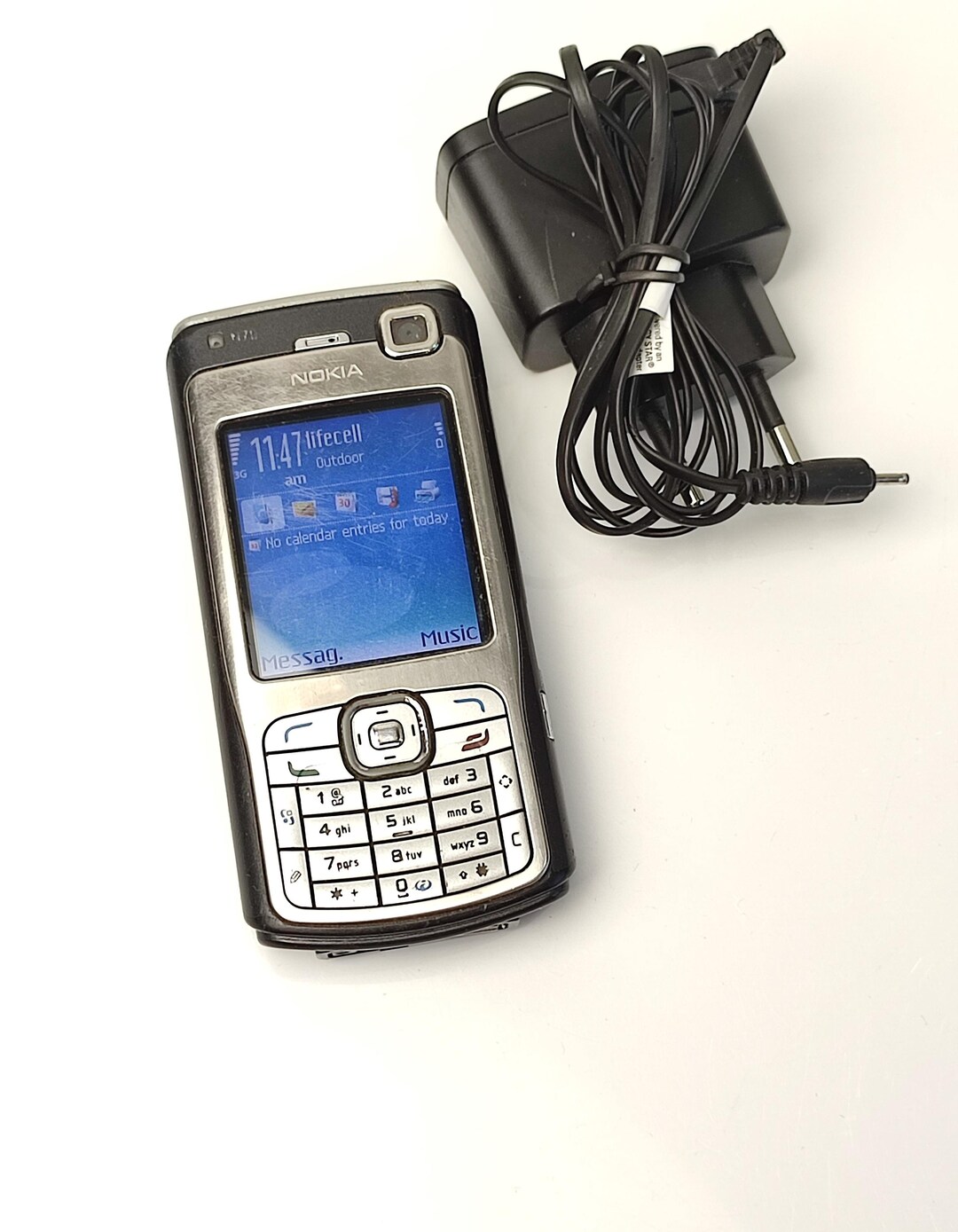 Nokia N70 Vintage Mobile Phone | Classic Nokia Symbian Phone | Retro ...