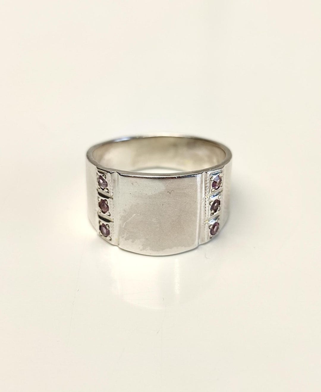 Silver Ring 875 Soviet Silver Ussr Ring Vintage Jewelry Retro Unisex ...