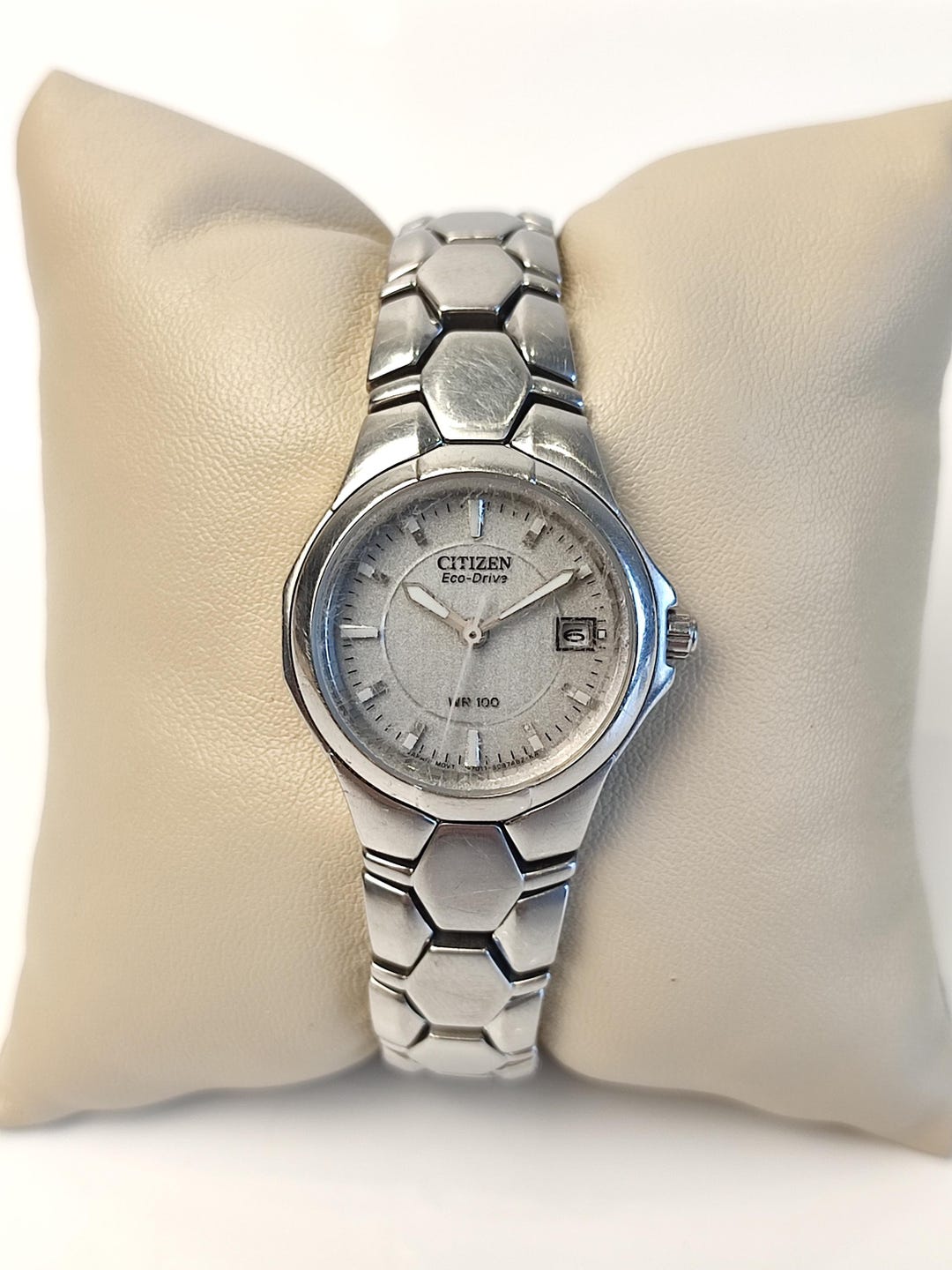 Vintage Citizen Eco-drive Solar Watch: Stainless Steel WR100 - Etsy