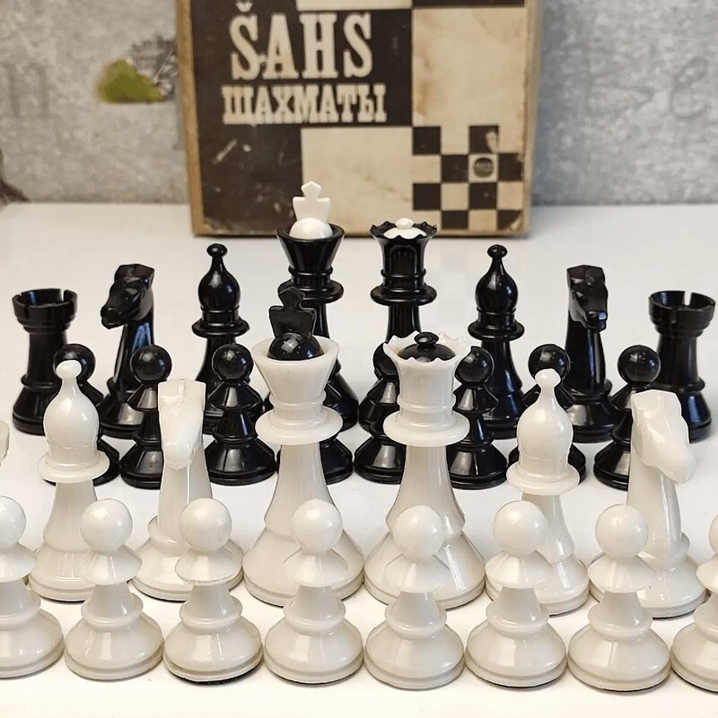 Plastic Soviet Chess - Etsy