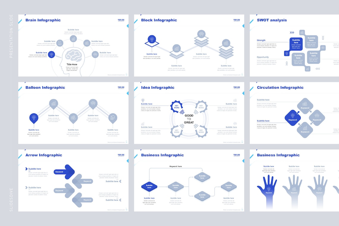 Multipurpose Powerpoint Template V01 - Etsy