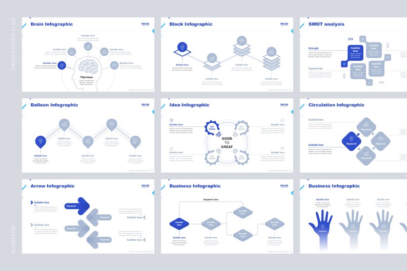 Multipurpose Powerpoint Template V01 - Etsy