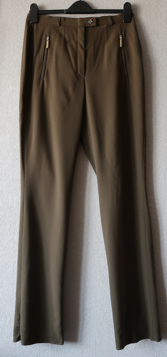 Escada Wool Pants Made In Germany - Gem
