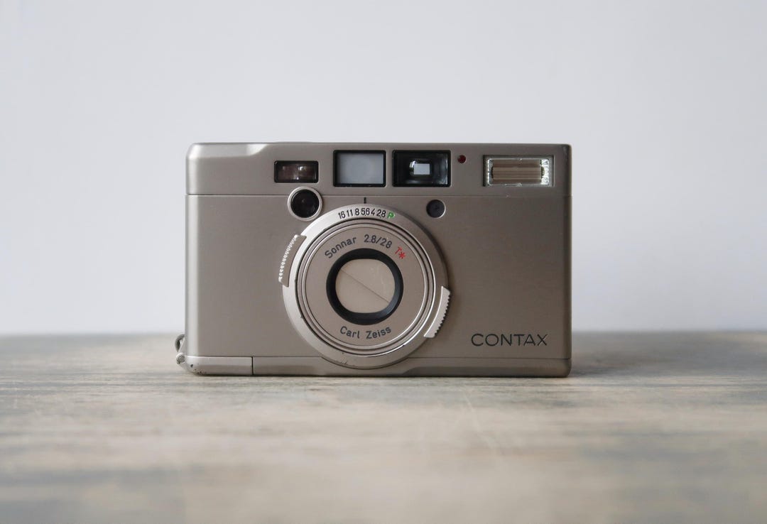 CONTAX Tix Carl Zeiss Sonnar 28mm F2.8 Point & Shoot APS Compact Film Camera - Etsy