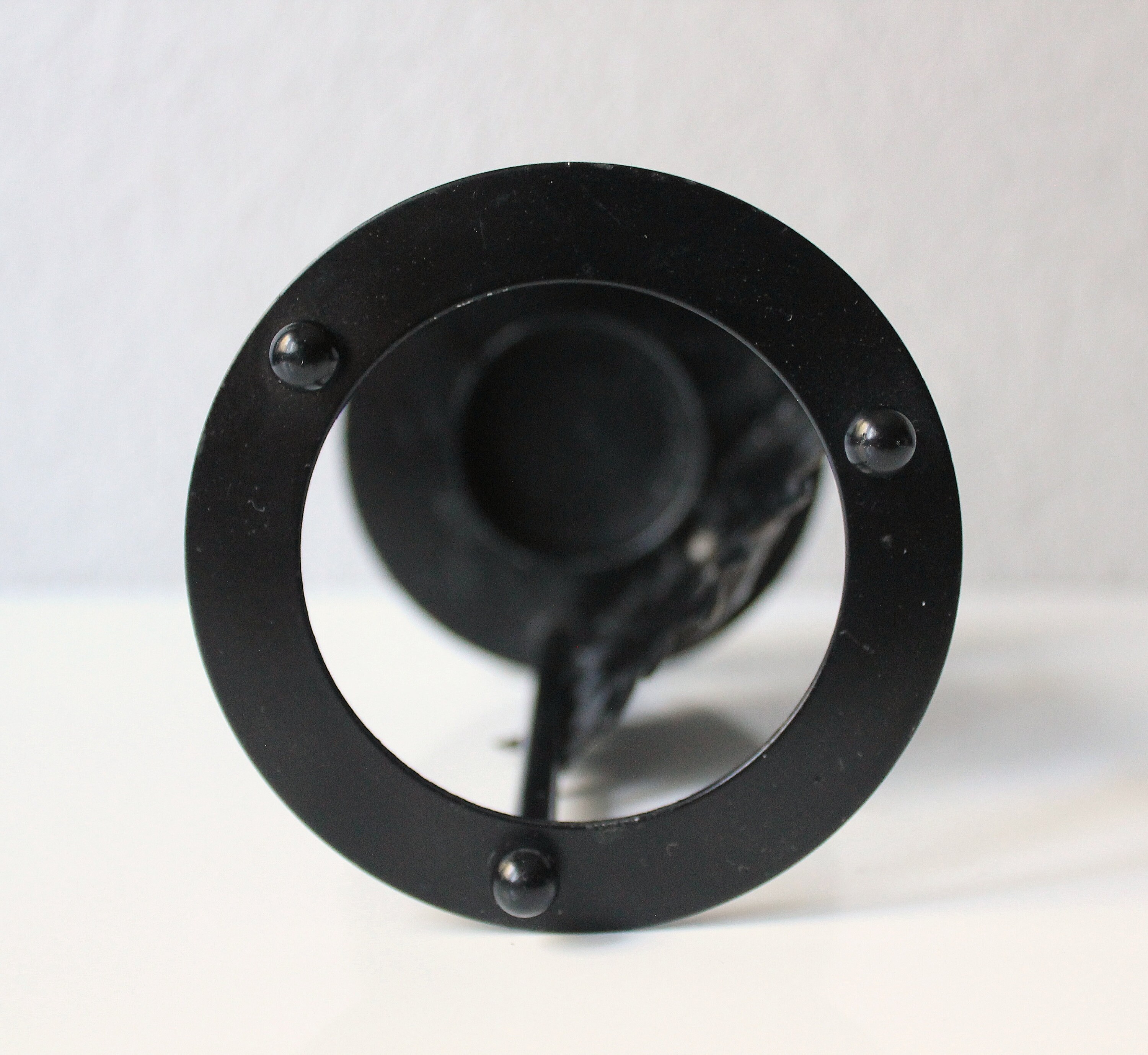 Smiling Sun Metal Candle Holder Metal Art Home Decor Black Metal Tea ...