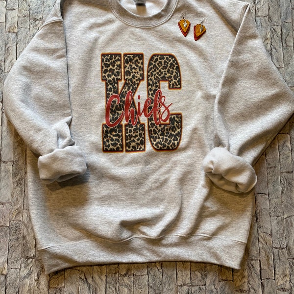Kc Chiefs Leopard Png - Etsy