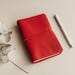 Canvas Zipper Notebook Cover for A4 Spiral Notebook, Zippered Organizer ...