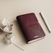 Personalized Refillable Notebook Cover A5 A6, Traveler Planner Cover ...
