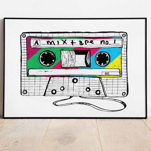 Cassette Tape Printable - Etsy