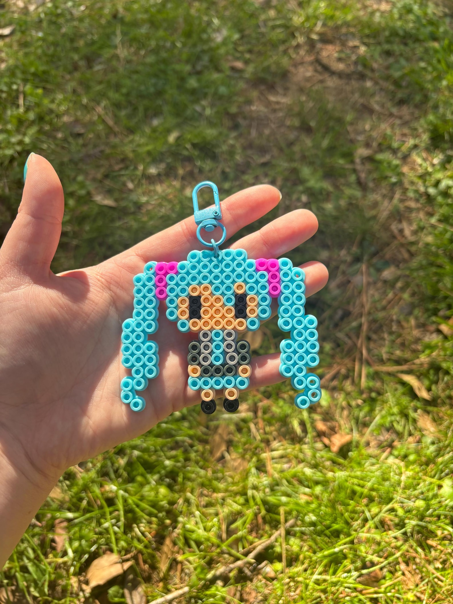 Vocaloid Perler Bead Keychains - Etsy
