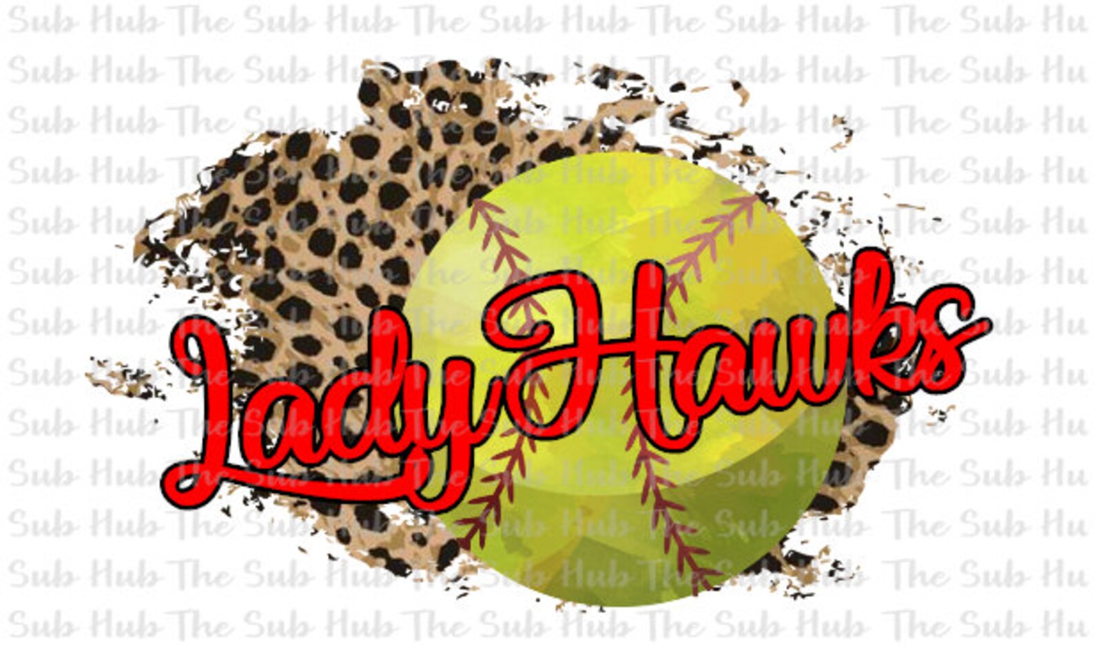 Lady Hawks Softball | Sublimation Design | PNG File | Digital Download ...
