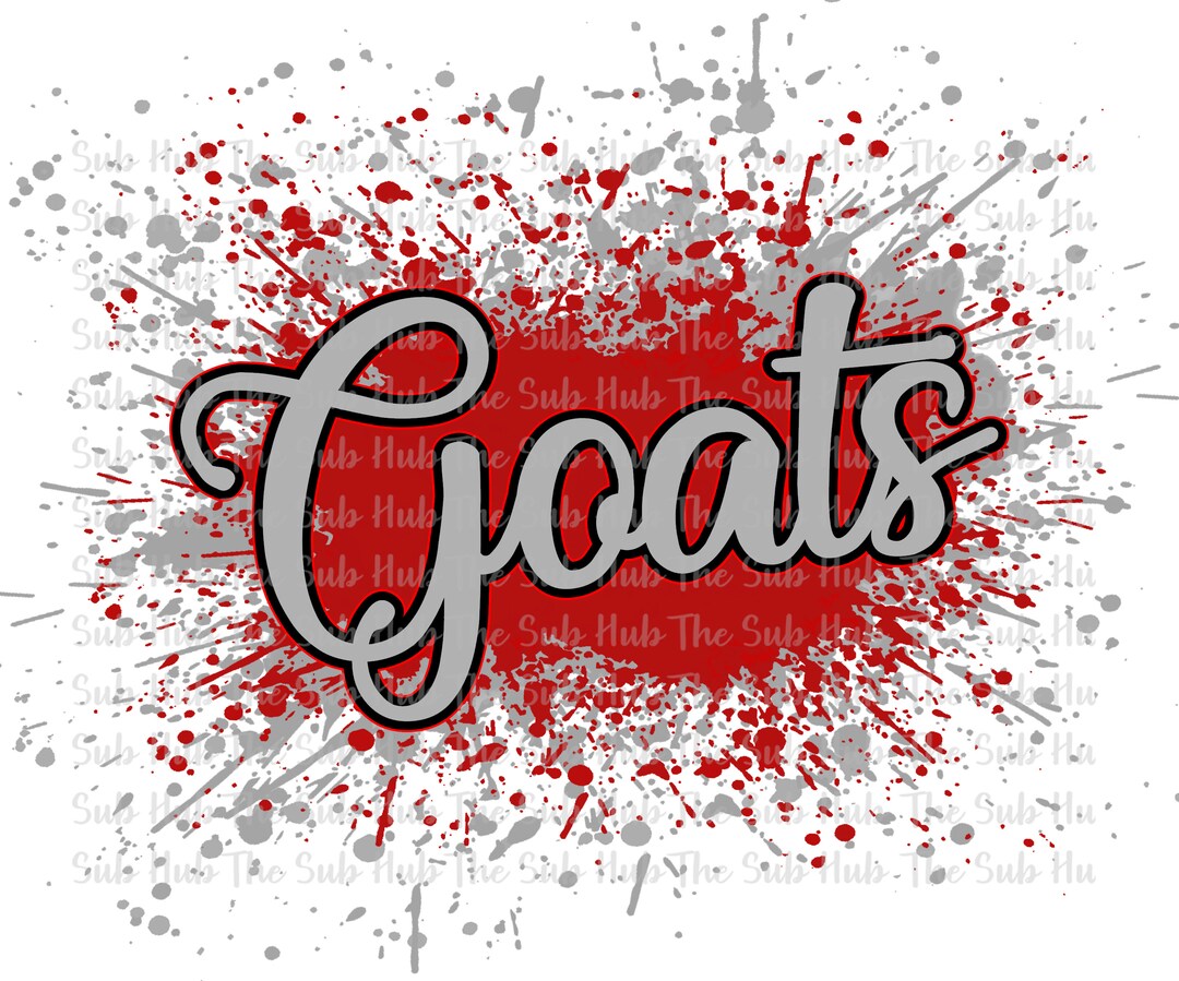 Goats Splatter | Sublimation Design | PNG File | Digital Download ...