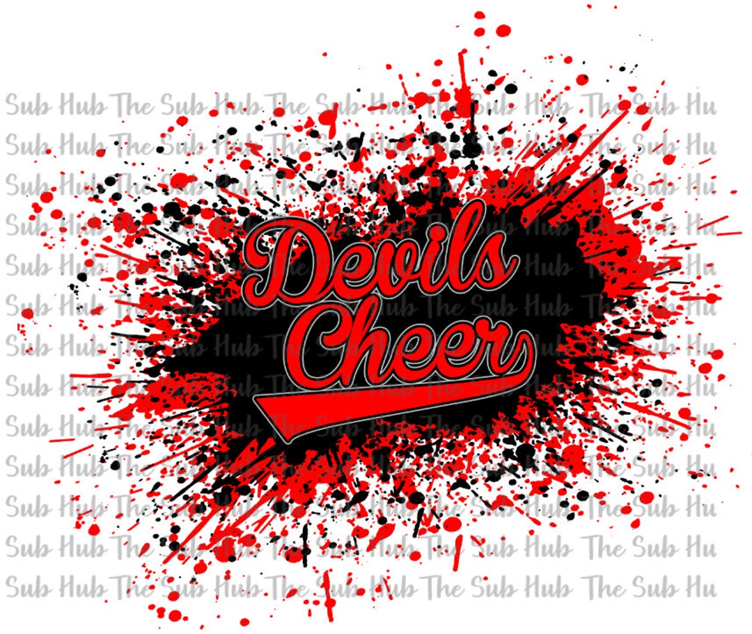 Devils Cheer | Sublimation Design | PNG File | Digital Download ...