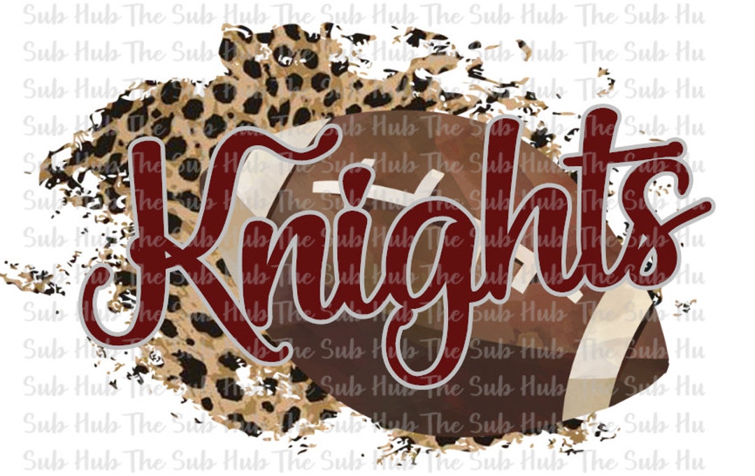 Knights Football | Sublimation Design | PNG File | Digital Download ...