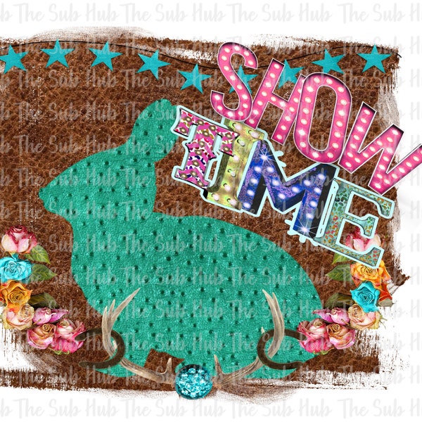 Show Rabbit Shirt - Etsy