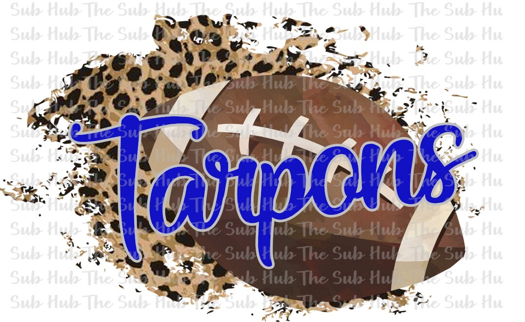 Tarpons Football | Sublimation Design | PNG File | Digital Download ...