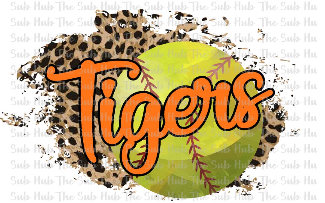 Tigers Softball | Sublimation Design | PNG File | Digital Download ...