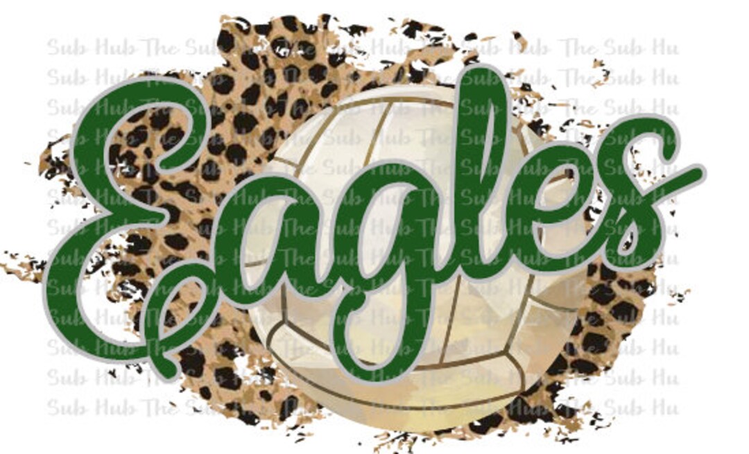 Eagles Volleyball | | Sublimation Design | PNG File | Digital Download ...