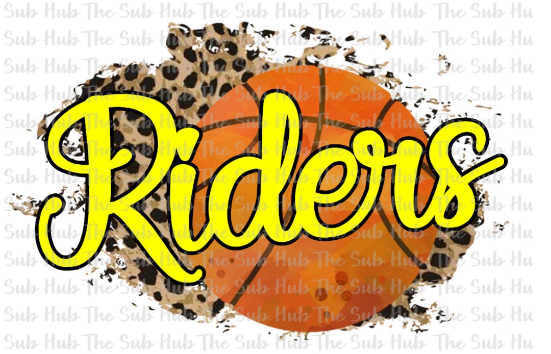 Riders Basketball | Sublimation Design | PNG File | Digital Download ...