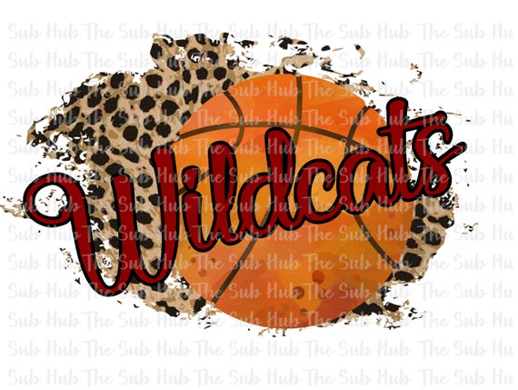 Wildcats Basketball Maroon Ready to Press Sublimation | Etsy