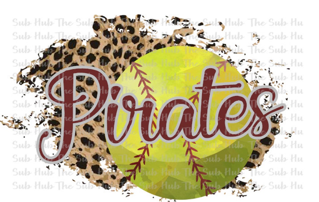 Pirates Softball | Sublimation Design | PNG File | Digital Download ...