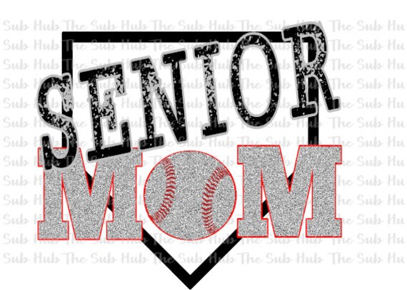 Baseball Mom Senior Ready to Press Sublimation Transfer - Etsy