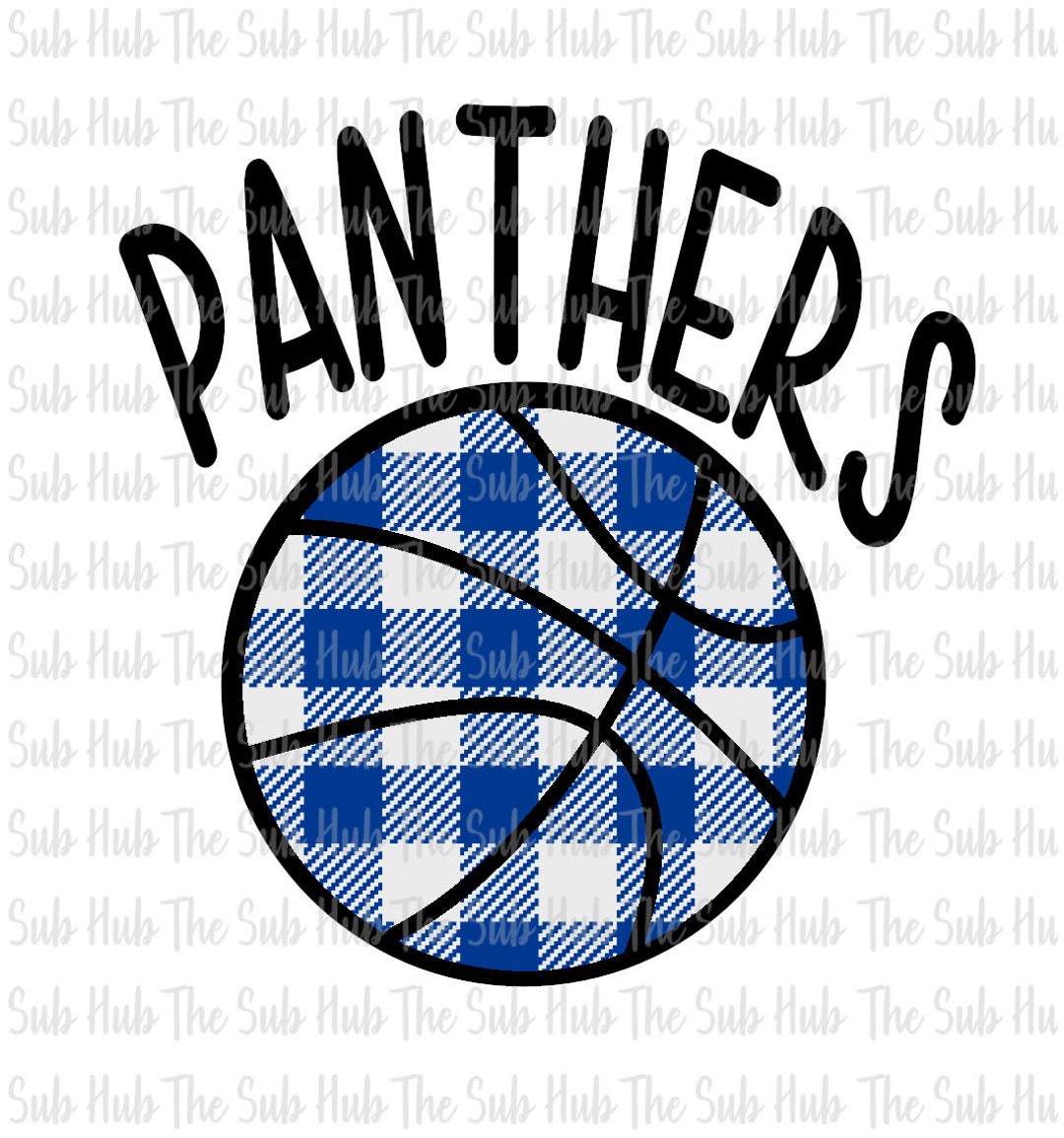 Panthers Basketball | Ready to Press | Sublimation Transfer | Shirt ...