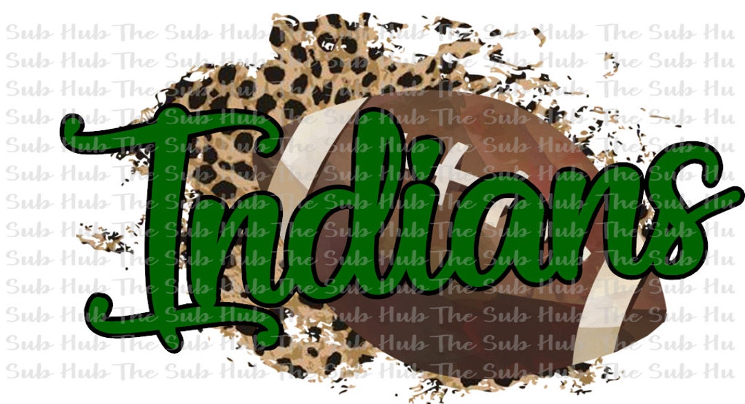 Indians Football | Sublimation Design | PNG File | Digital Download ...