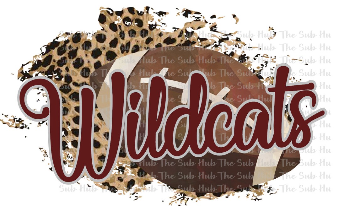Wildcats Football | Ready to Press | Sublimation Transfer | Shirt ...