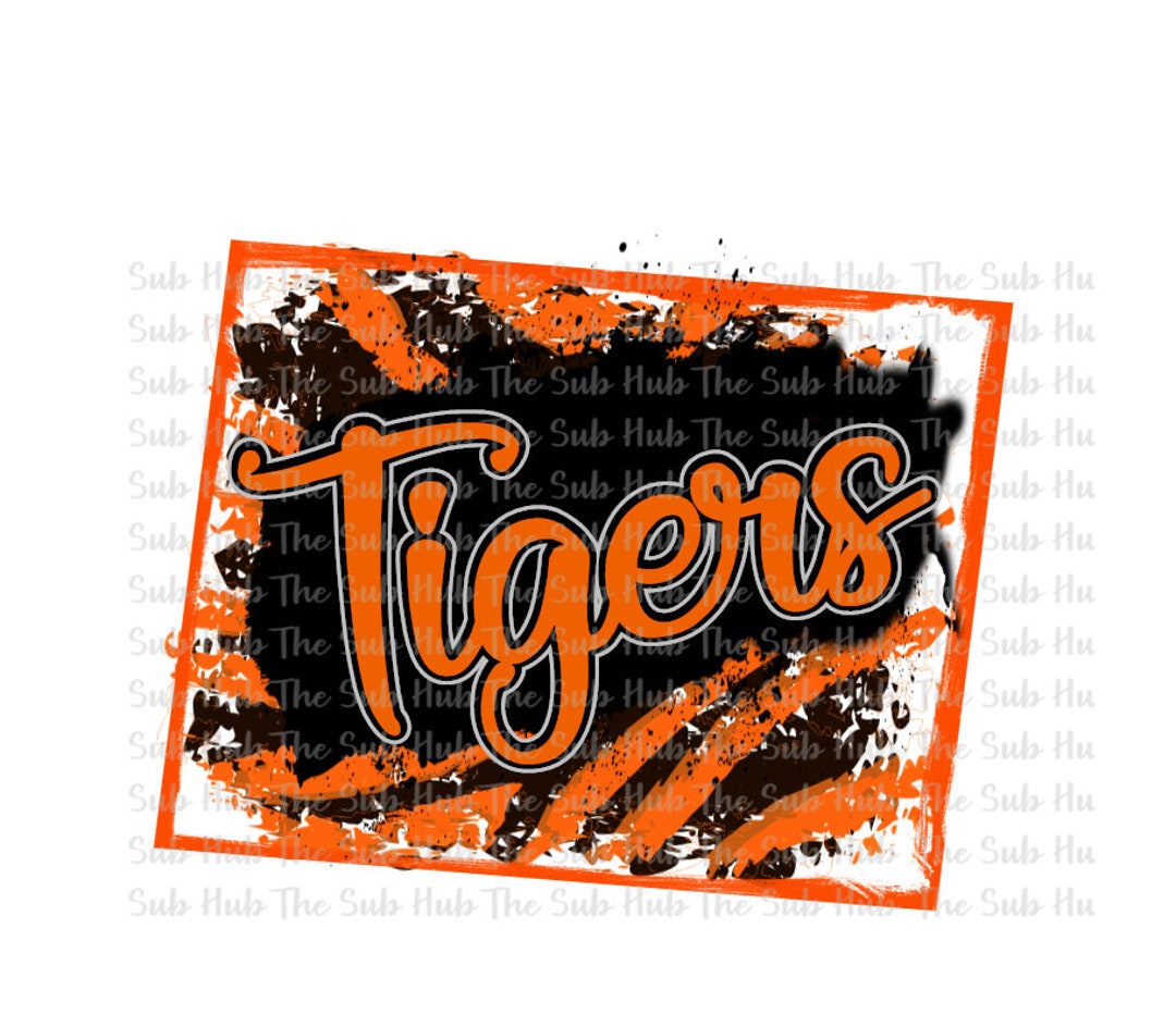 Tigers | Sublimation Design | PNG File | Digital Download | Stripes ...