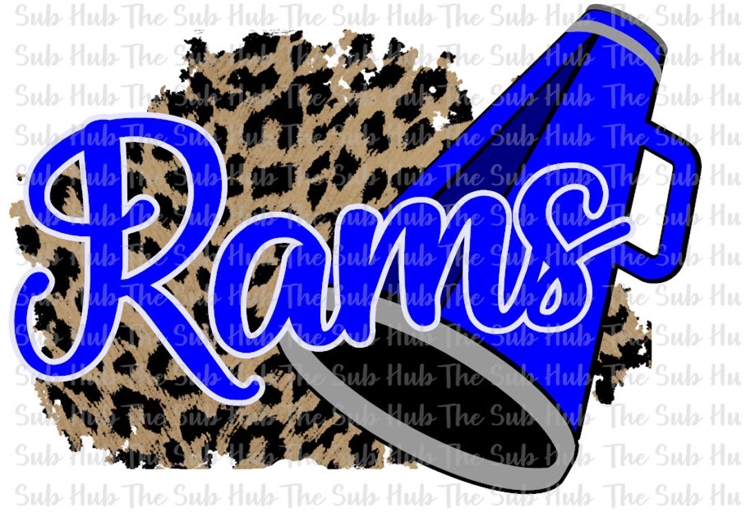 Rams Cheer | Sublimation Design | PNG File | Digital Download ...