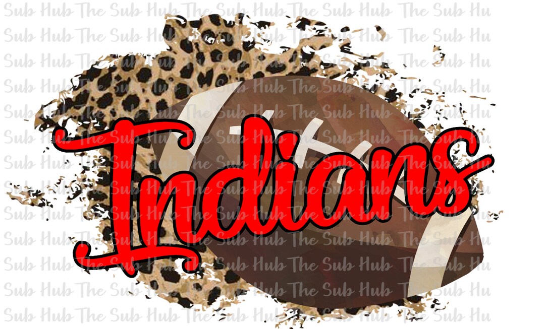 Indians Football | Sublimation Design | PNG File | Digital Download ...