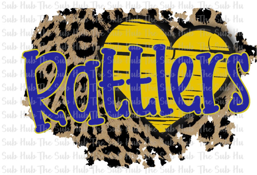 Rattlers Heart | Sublimation Design | PNG File | Digital Download ...