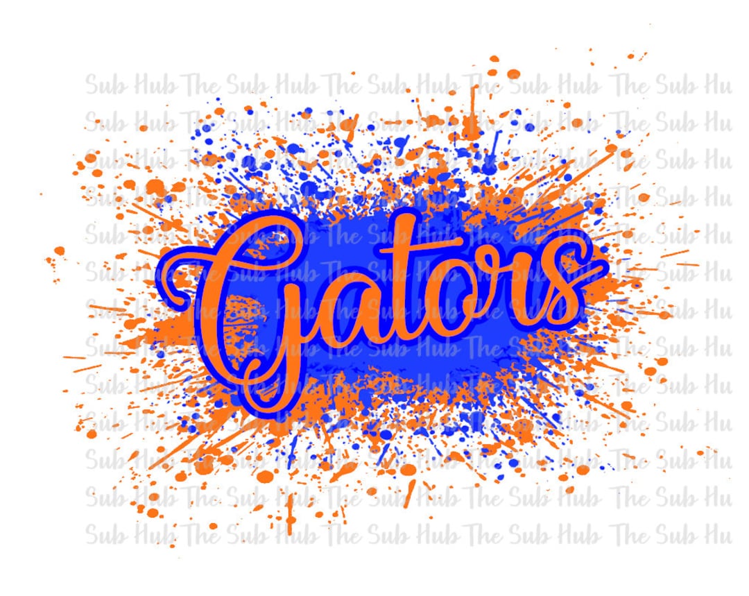 Gators Splash | Sublimation Design | PNG File | Digital Download ...