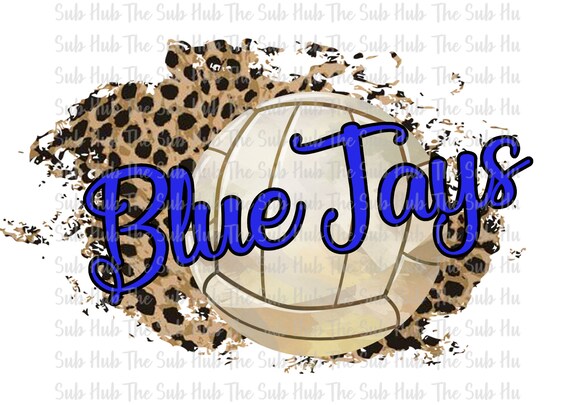 Blue Jays Volleyball Sublimation Design PNG File - Etsy