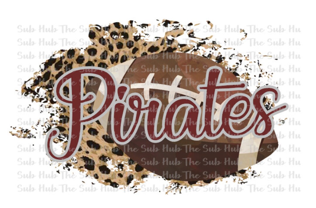 Pirates Football | Sublimation Design | PNG File | Digital Download ...