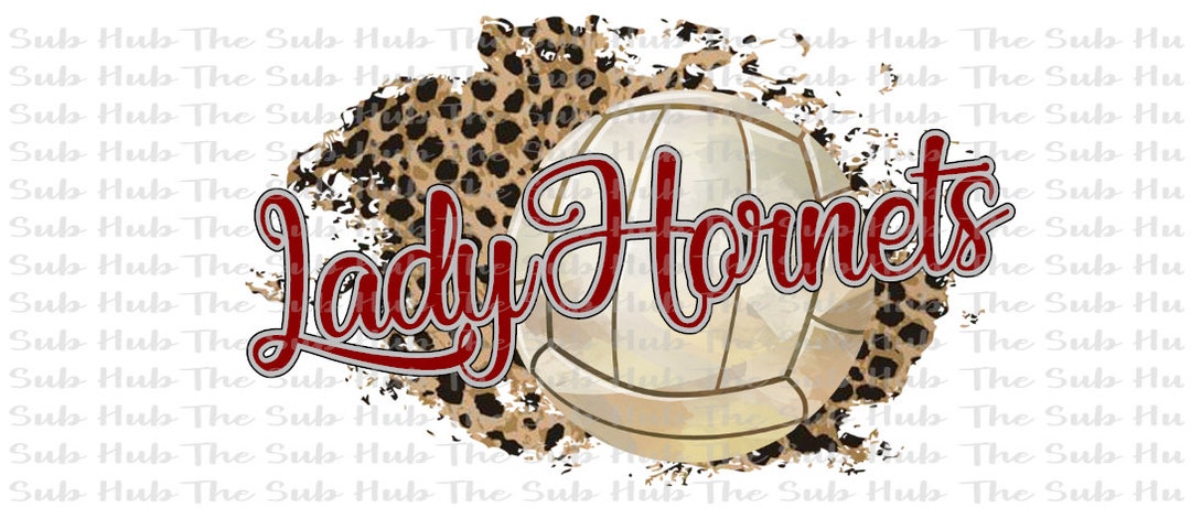 Lady Hornets Volleyball | Ready to Press | Sublimation Transfer | Shirt ...
