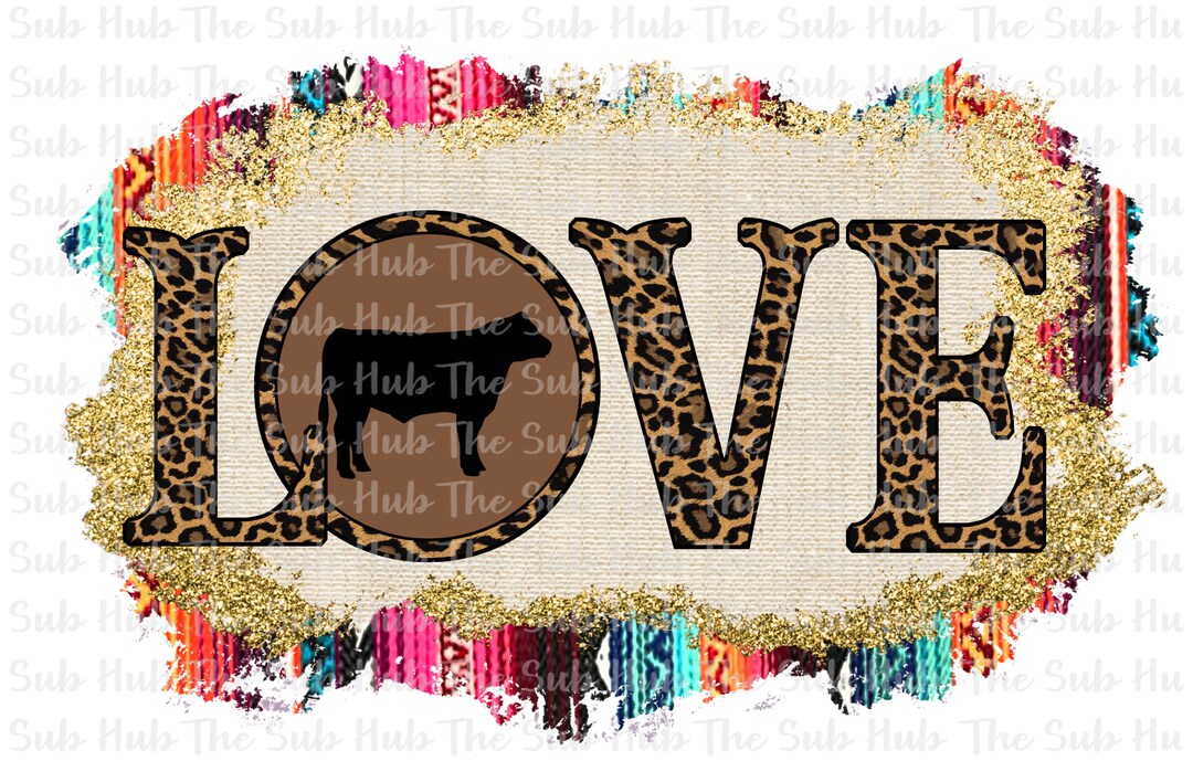 Show Heifer Love | Ready to Press | Sublimation Transfer | Shirt Design ...