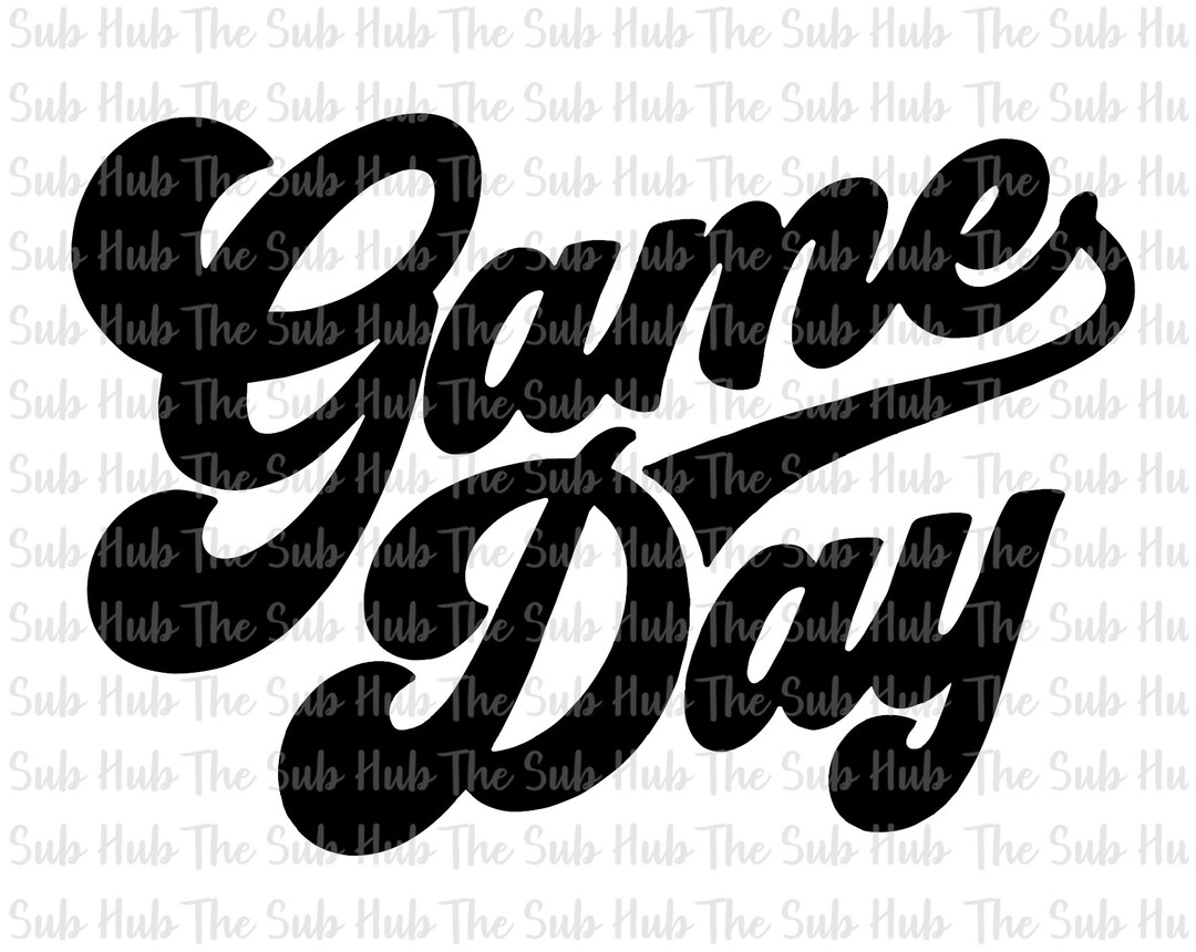 Game Day| Ready to Press | Sublimation Transfer | Shirt Design ...