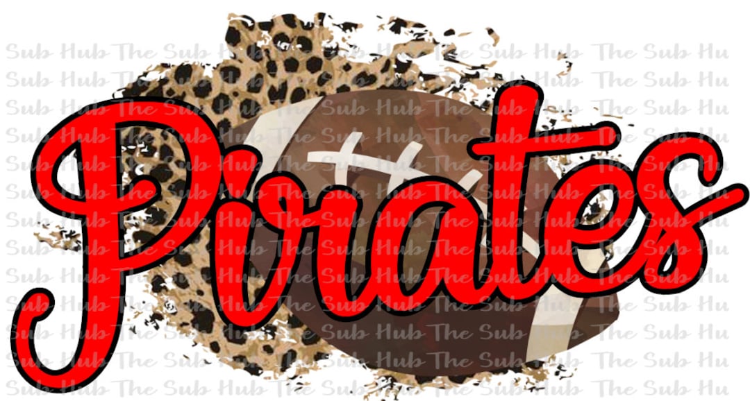Pirates Football | Sublimation Design | PNG File | Digital Download ...