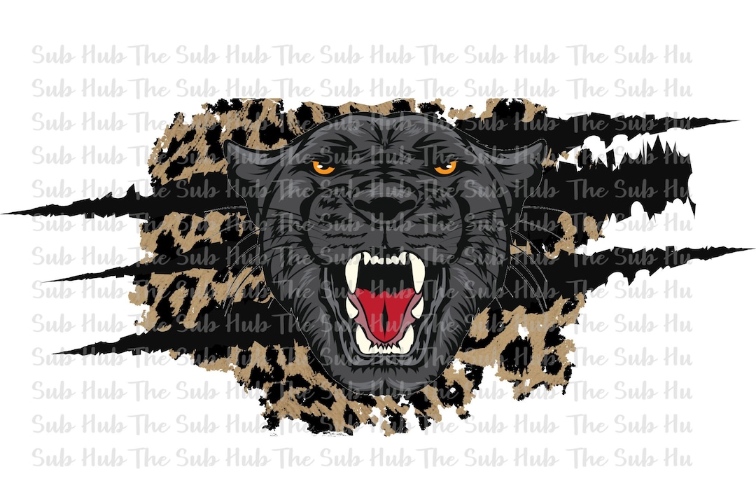 Panther Face | Sublimation Design | PNG File | Digital Download ...