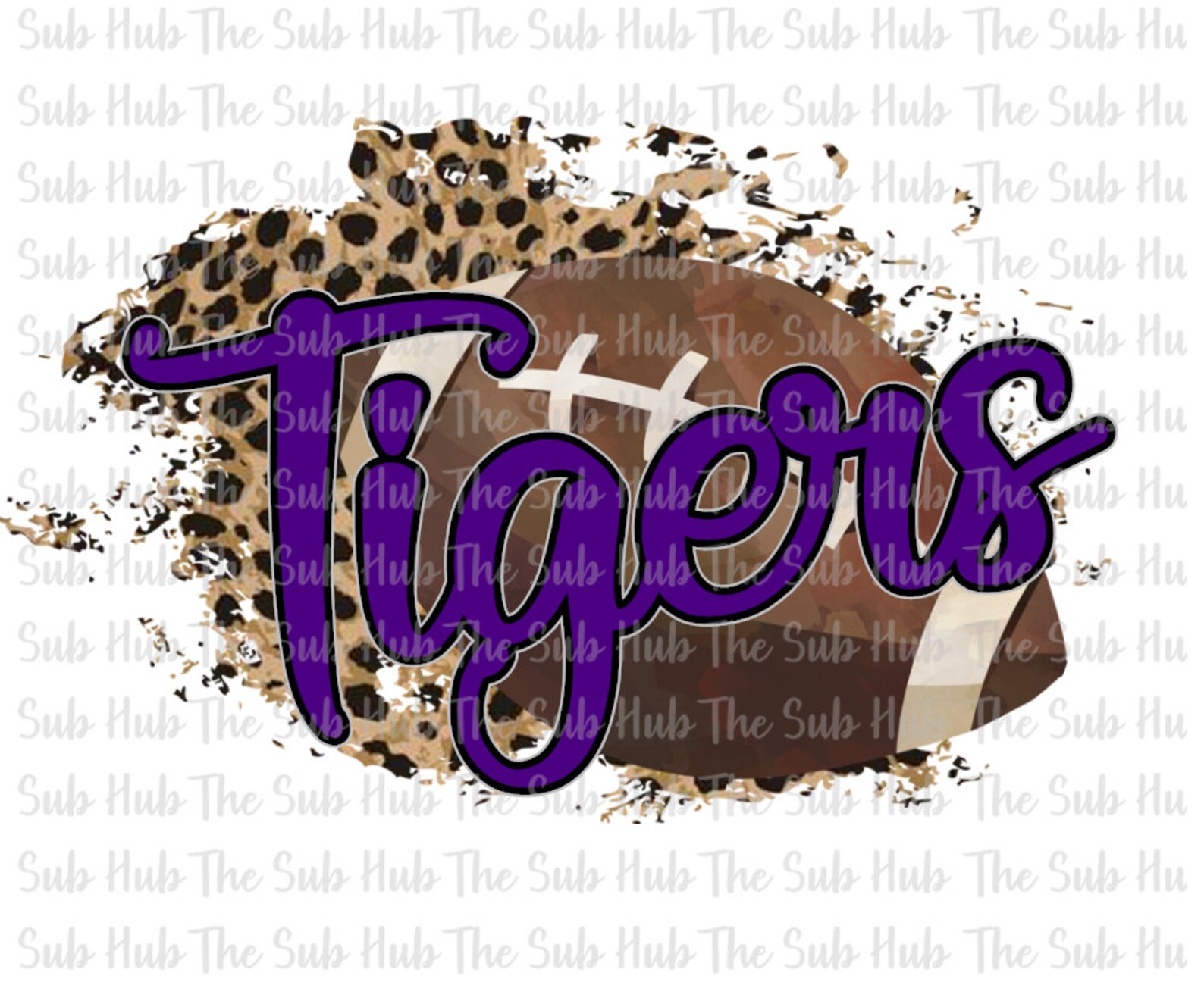 Tigers Football | Sublimation Design | PNG File | Digital Download ...