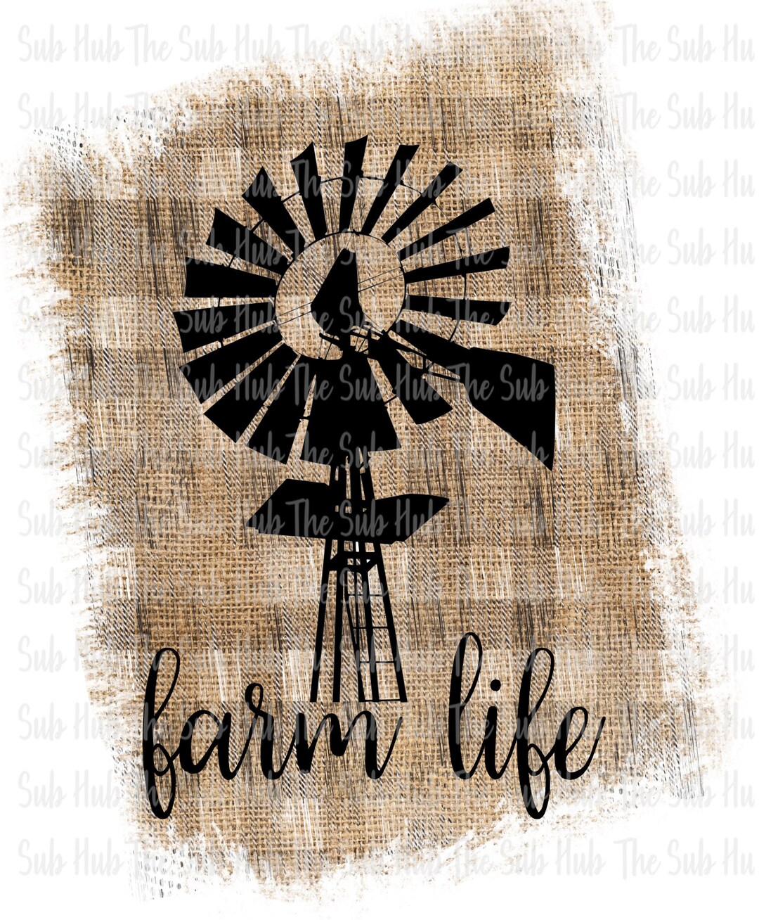 Windmill Farm Life | Ready to Press | Sublimation Transfer | Shirt ...